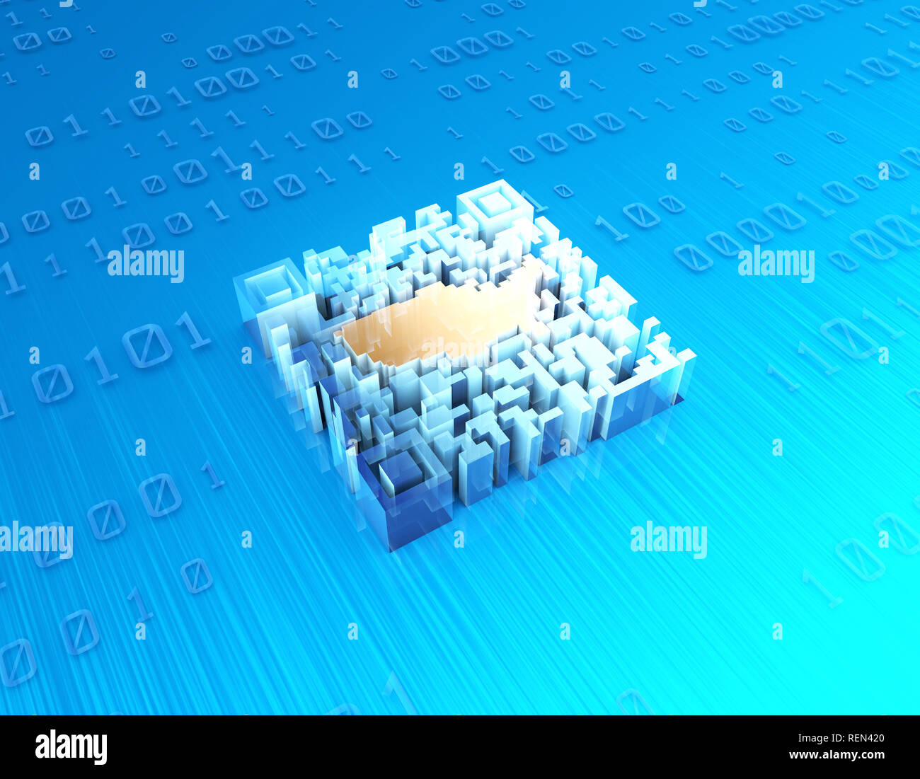 Electronic technology QR code, data transmission and storage ...