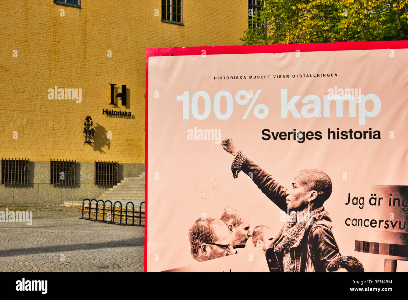 Poster advertising exhibition at Historiska Museet (Swedish History ...