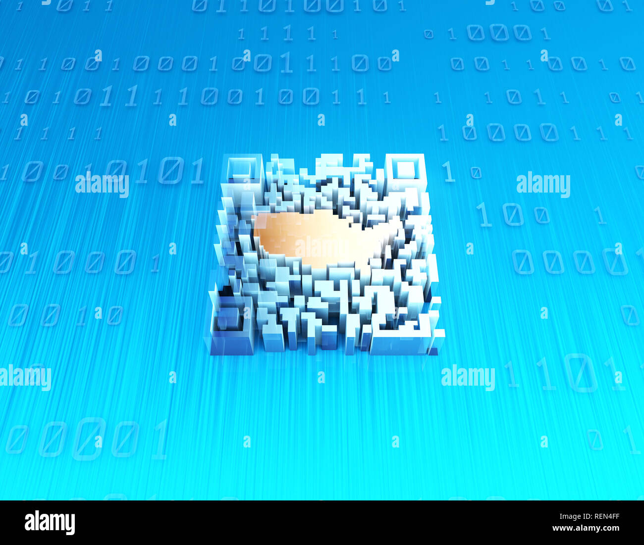 Electronic technology QR code, data transmission and storage ...