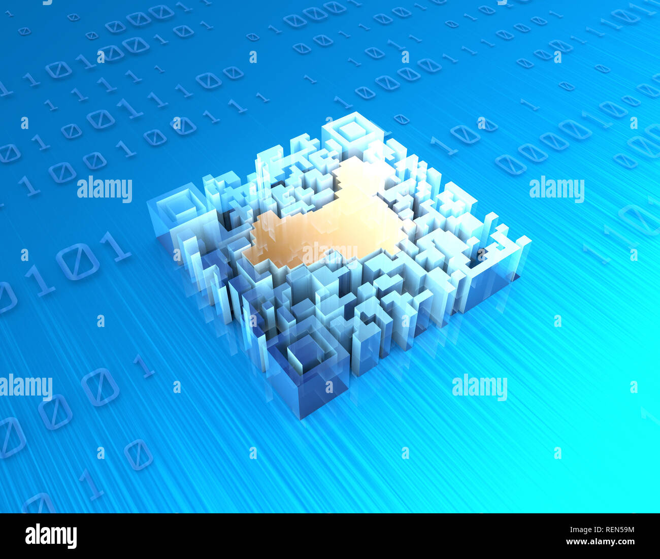 Electronic technology QR code, data transmission and storage ...