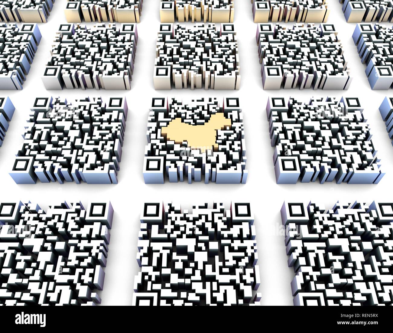 Electronic technology QR code, data transmission and storage ...