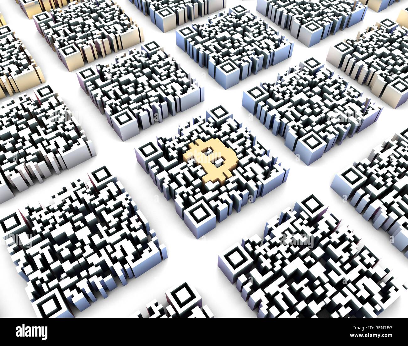 Electronic technology QR code, data transmission and storage ...