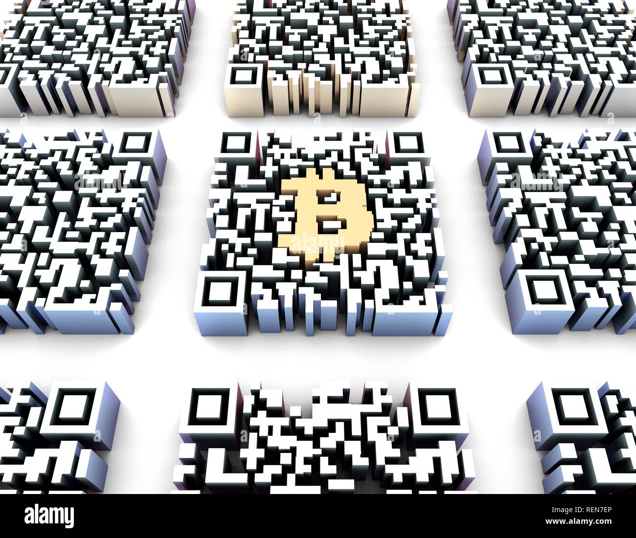 Electronic technology QR code, data transmission and storage ...