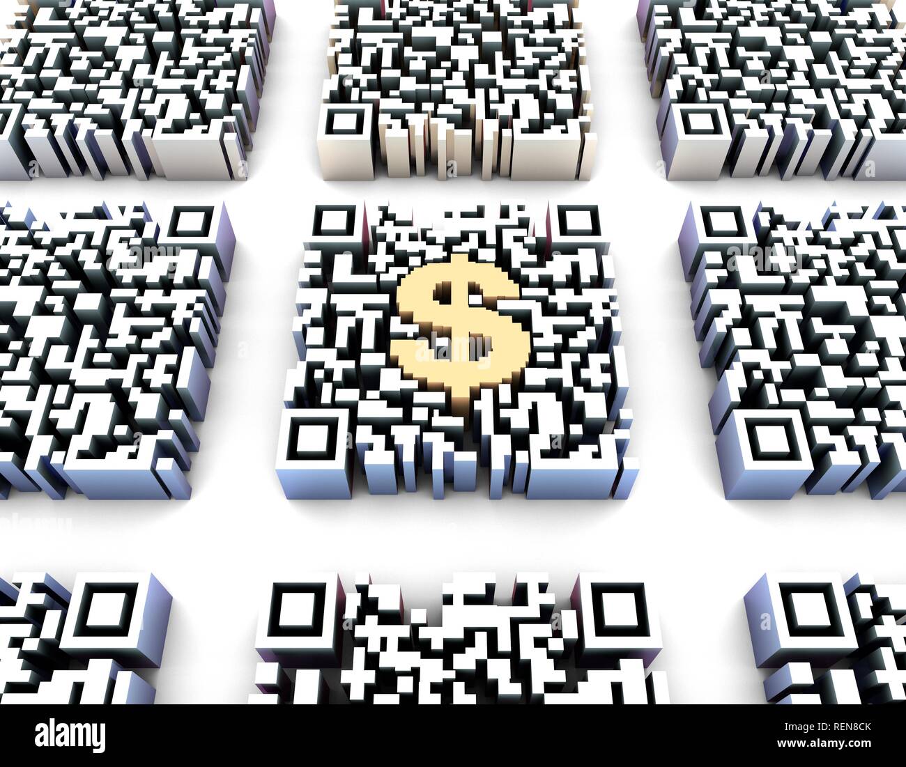 Electronic technology QR code, data transmission and storage ...