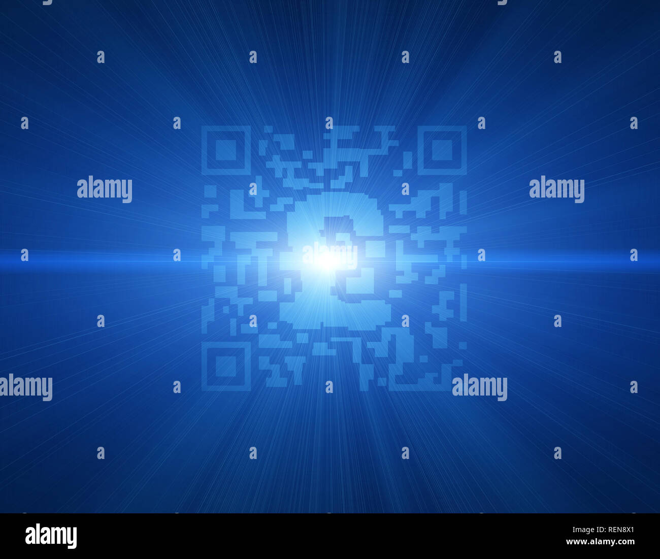 Electronic technology QR code, data transmission and storage ...