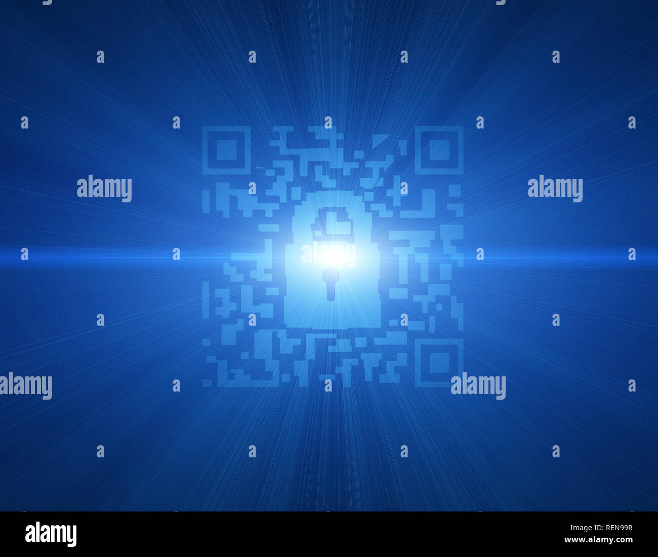 Electronic technology QR code, data transmission and storage ...