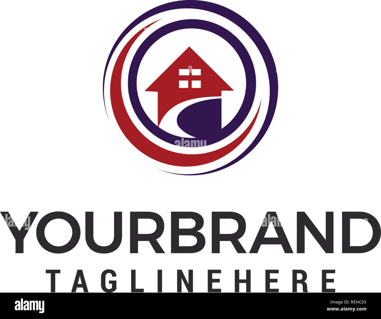 Find home illustration Stock Vector Images - Alamy