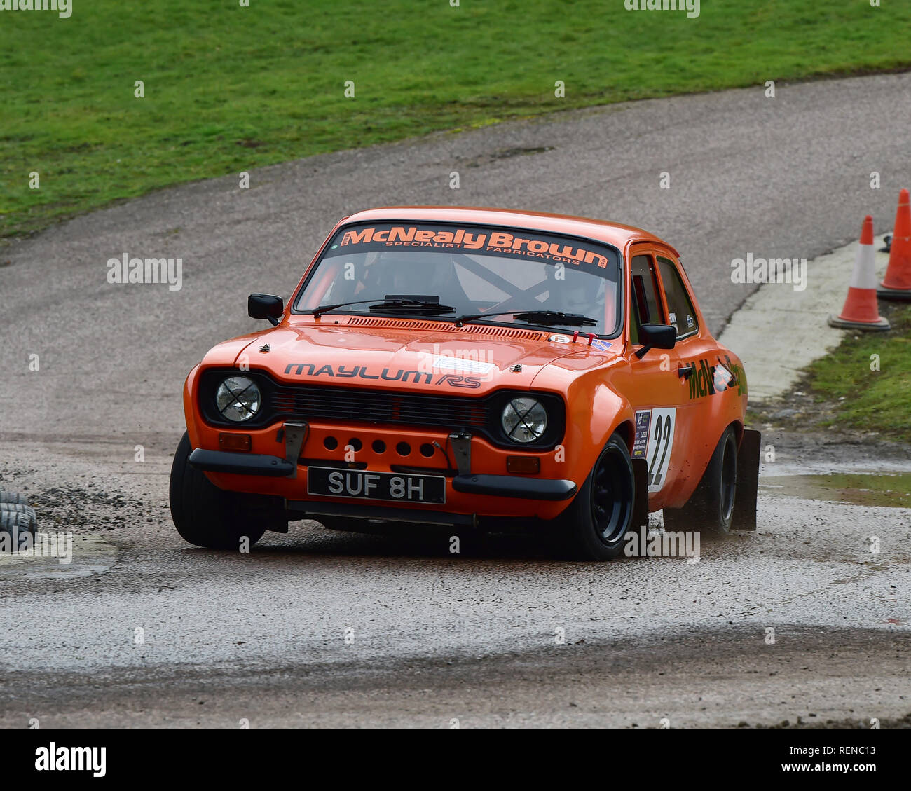 Roland Brown, Stuart Brown, Ford Escort Mk1, MGJ Rally Stages ...
