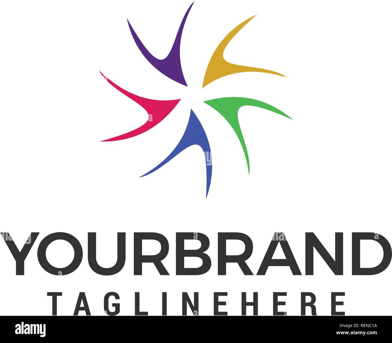 Vortex logo hi-res stock photography and images - Alamy