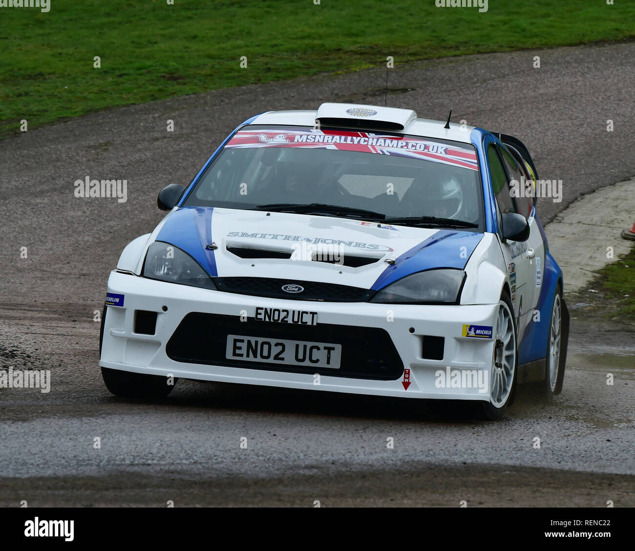 Nigel Mummery, Fiona Scarrett, Ford Focus WRC, MGJ Rally Stages ...