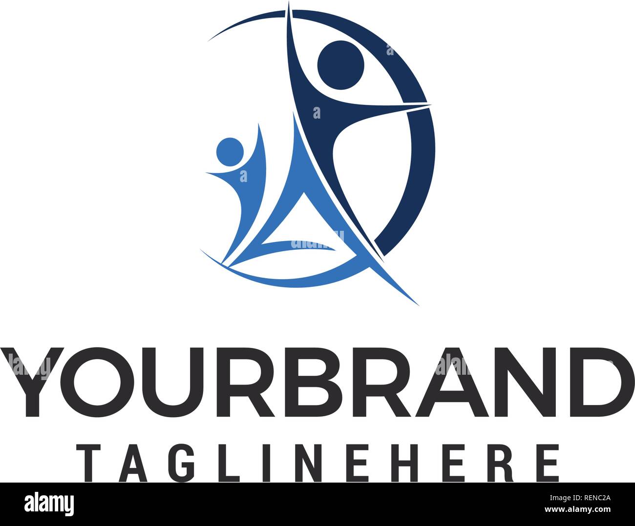 Father logo hi-res stock photography and images - Alamy