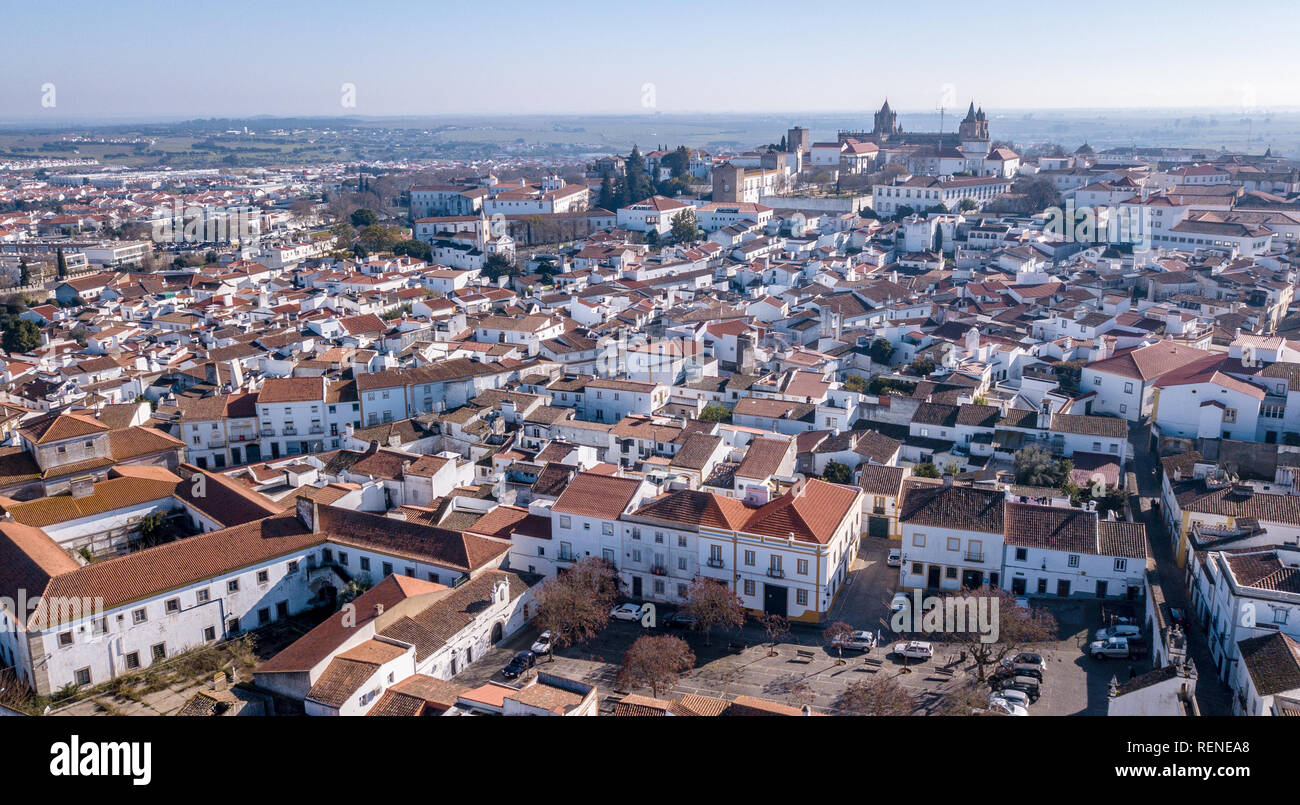 Portugal evora aerial view hi-res stock photography and images - Alamy
