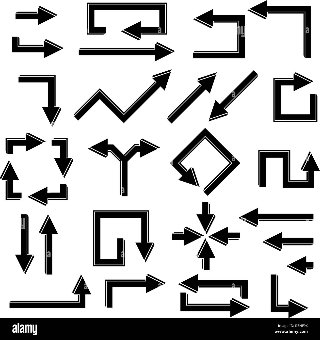 Markers paper white background Stock Vector Images - Alamy