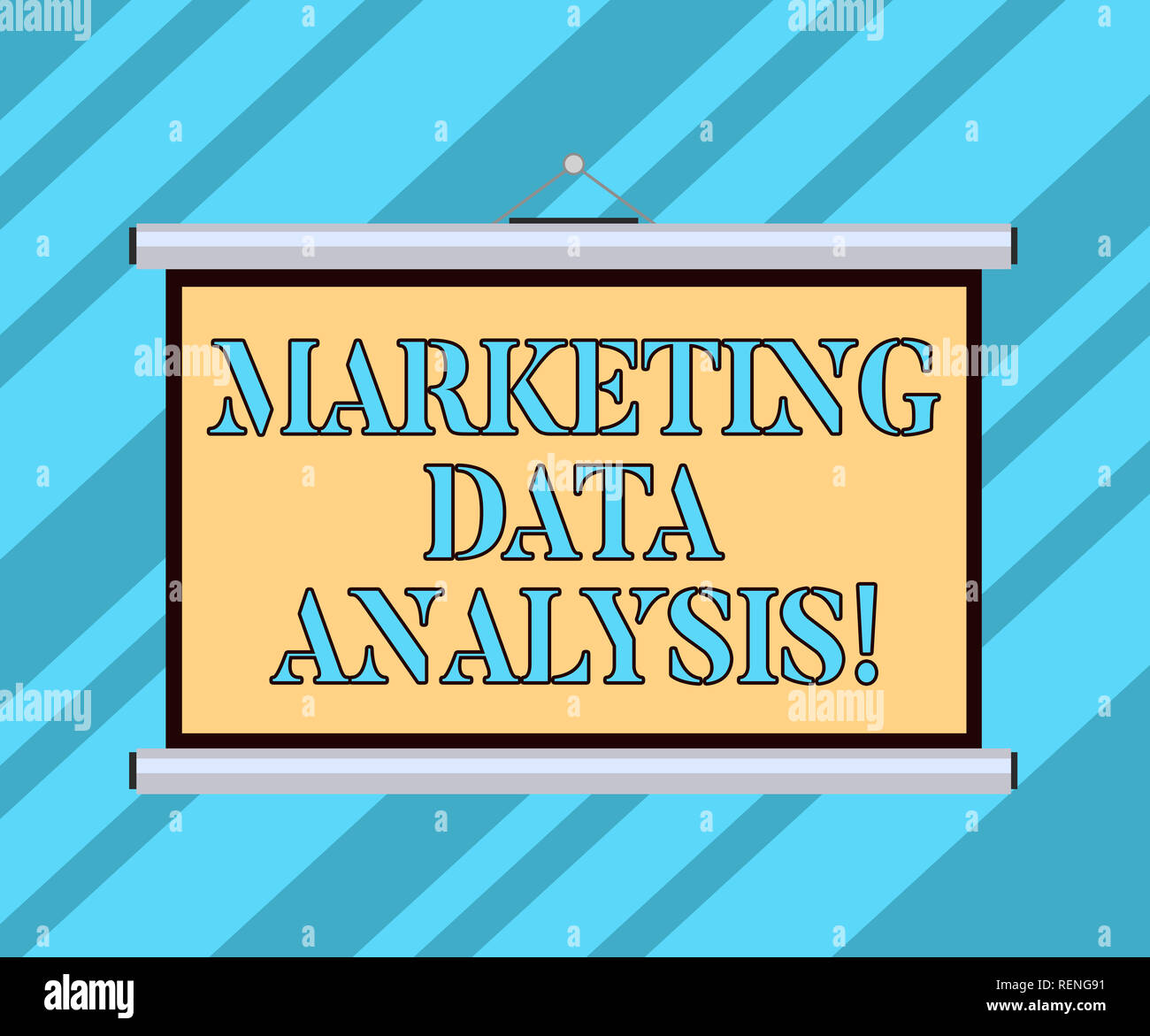 Text Sign Showing Marketing Data Analysis Conceptual Photo Collecting Data Scrutinized And
