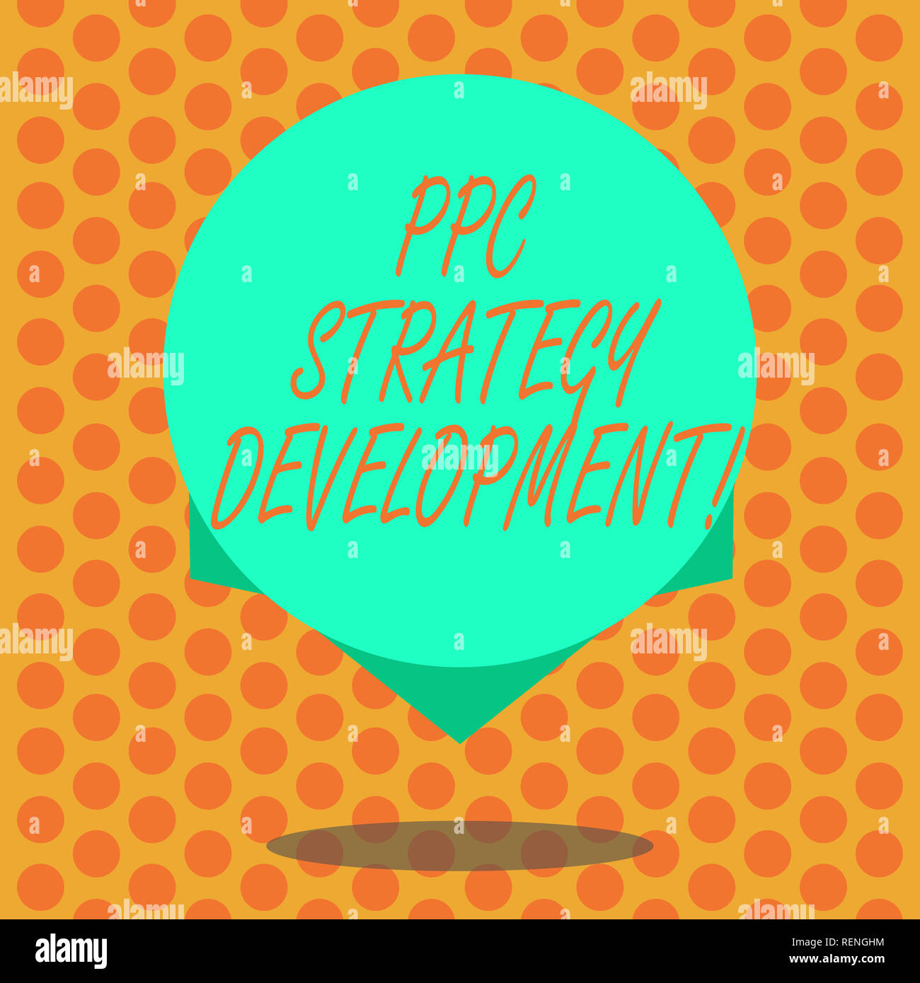 Writing note showing Ppc Strategy Development. Business photo ...