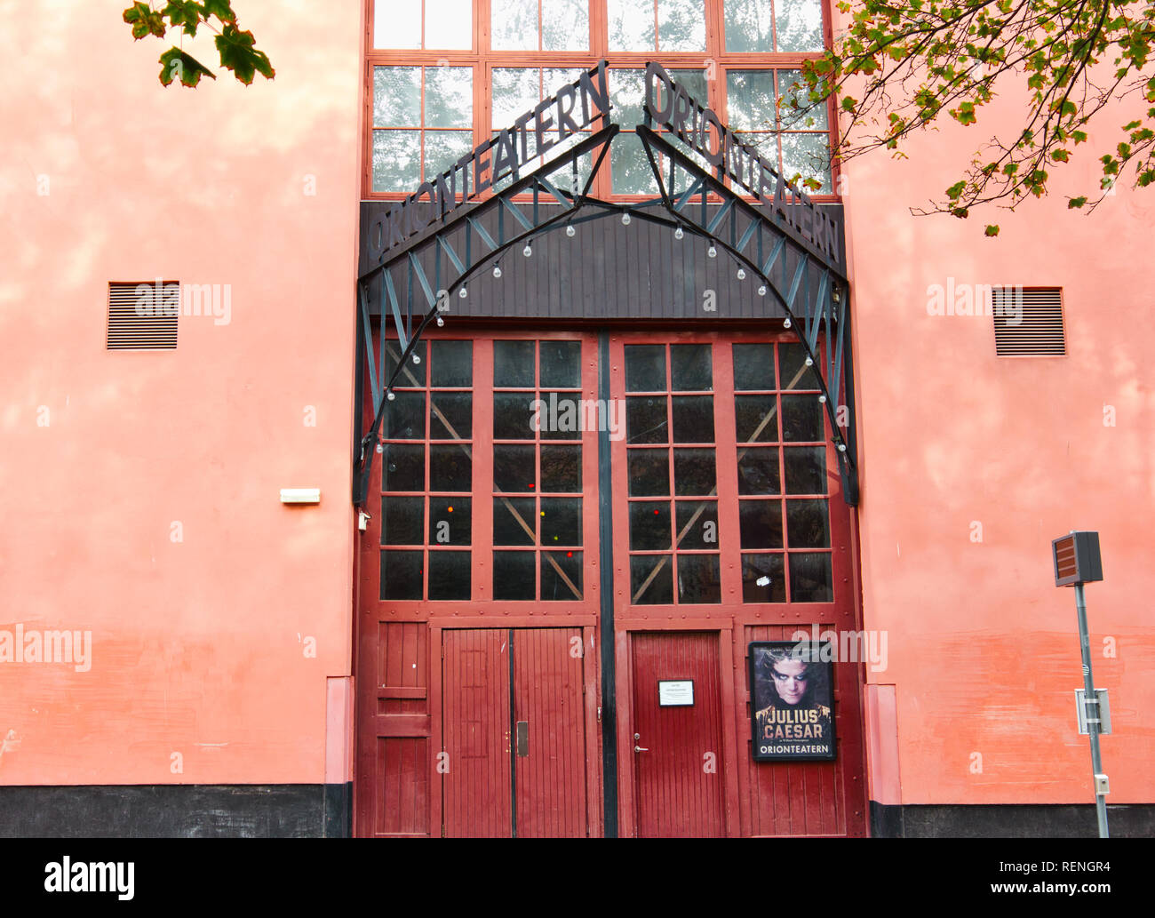 Orionteatern (Orion Theatre), Stockholm, Sweden, Scandinavia Stock ...