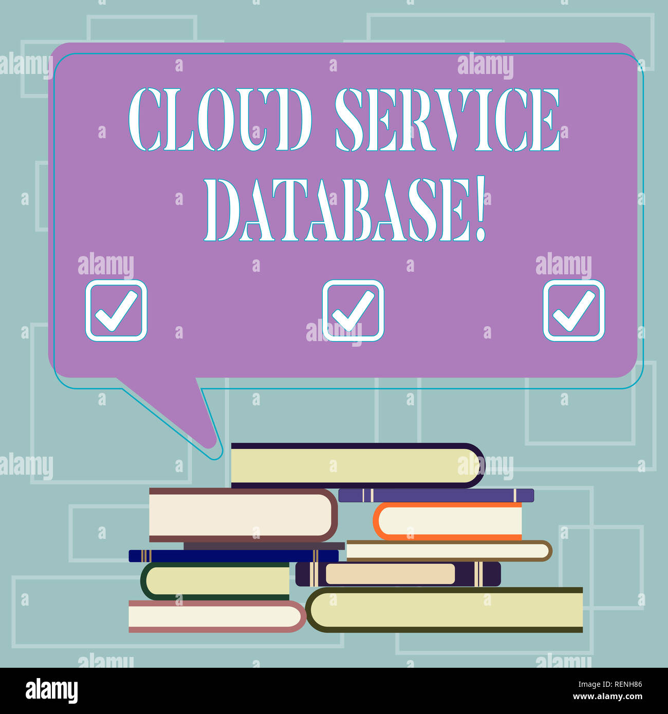 Text Sign Showing Cloud Service Database Conceptual Photo Optimized Virtualized Computing