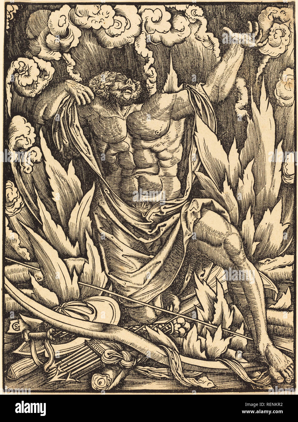 The Death of Hercules. Medium: woodcut. Museum: National Gallery of Art ...