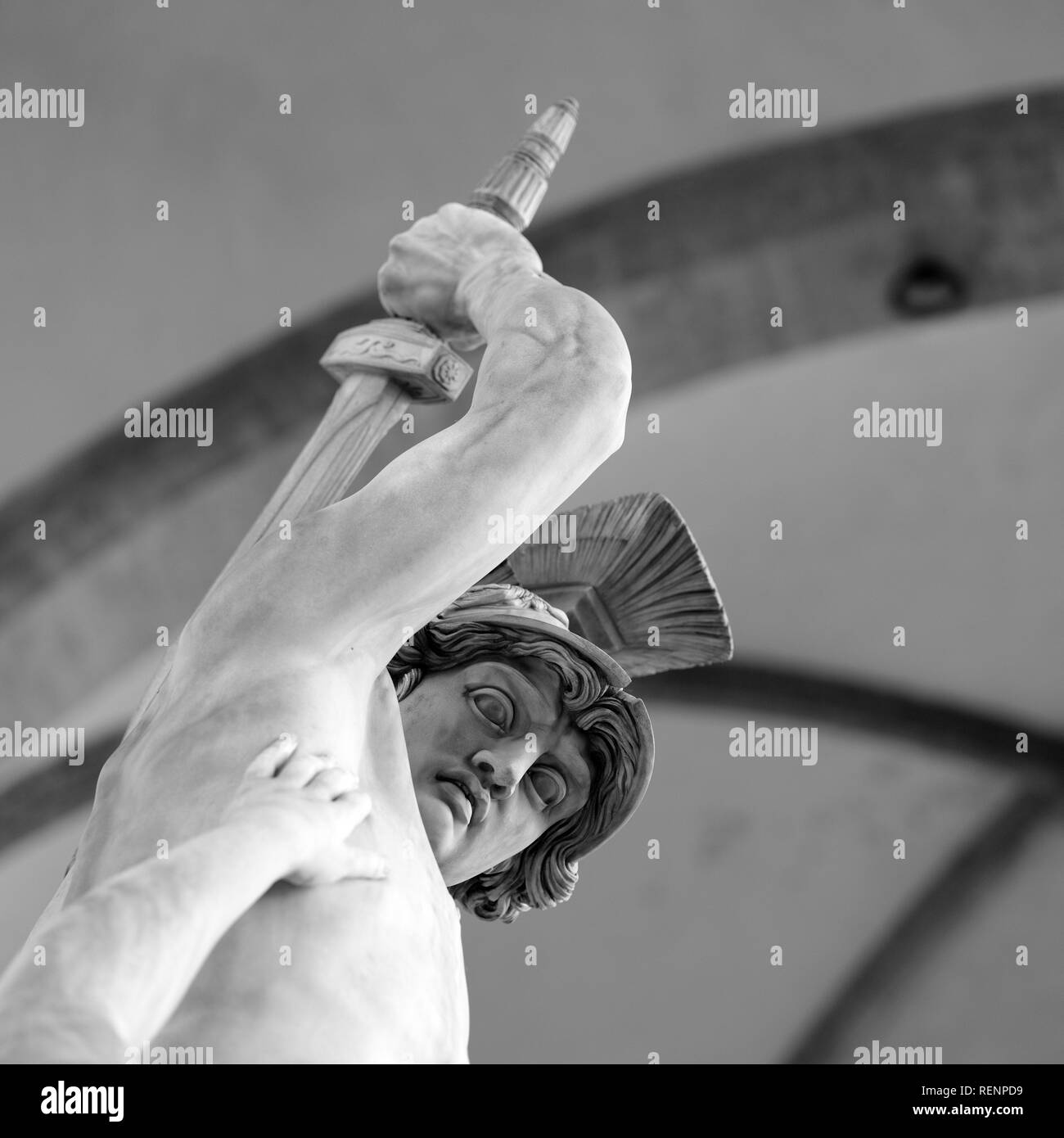 The Rape of Polyxena sculpture by Pio Fedi in Loggia della Signoria ...