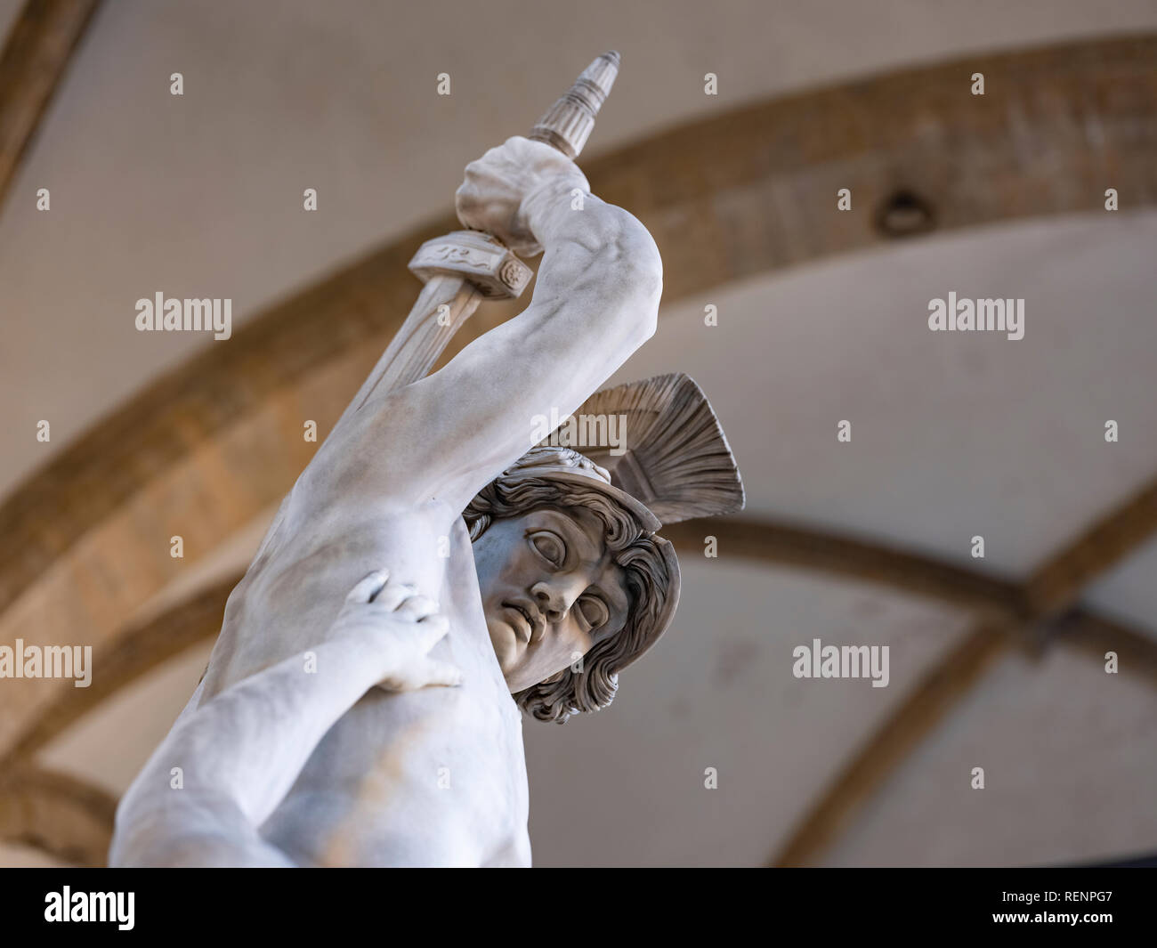 The Rape of Polyxena sculpture by Pio Fedi in Loggia della Signoria ...