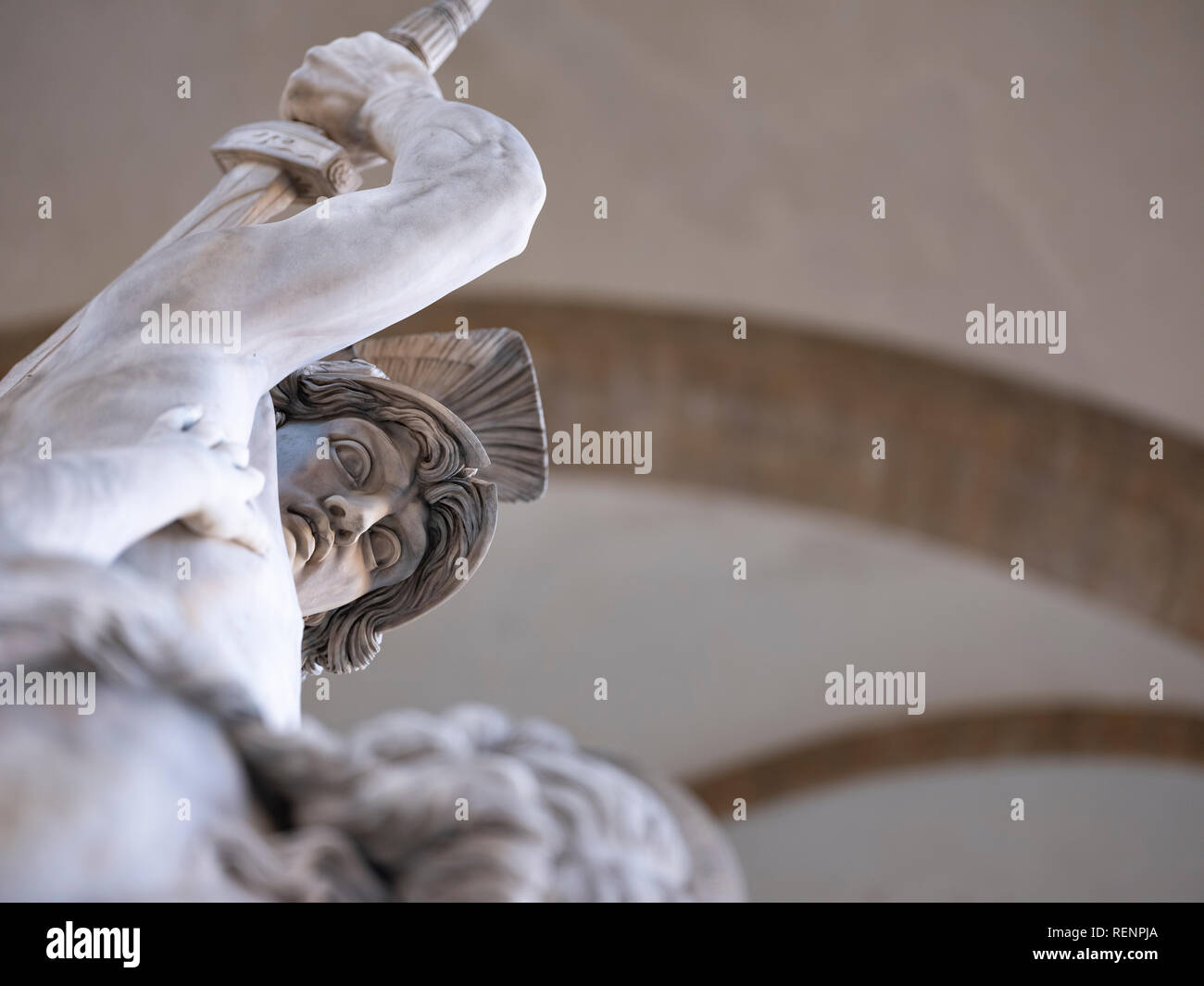 The Rape of Polyxena sculpture by Pio Fedi in Loggia della Signoria ...