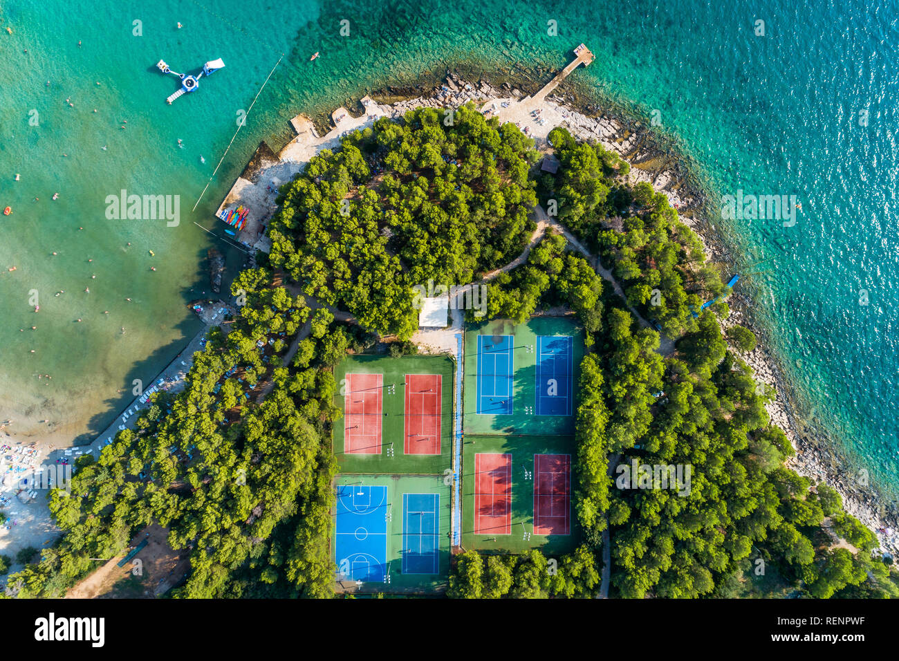 Pakostane archipelago hi-res stock photography and images - Alamy