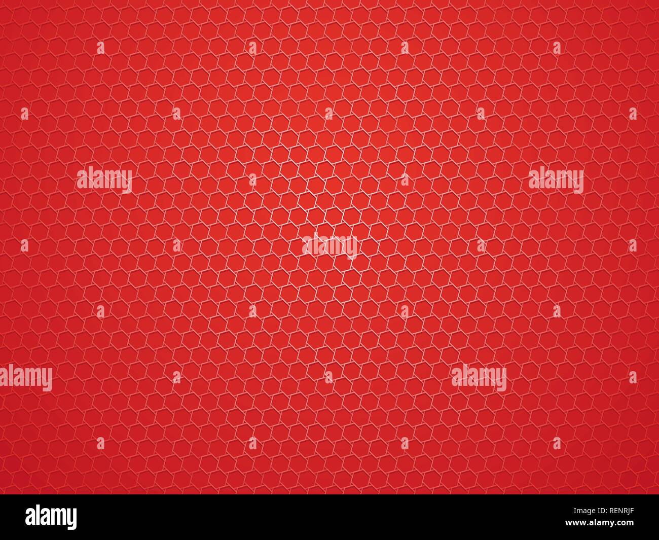 abstract red geometric hexagon background Stock Vector Image & Art - Alamy