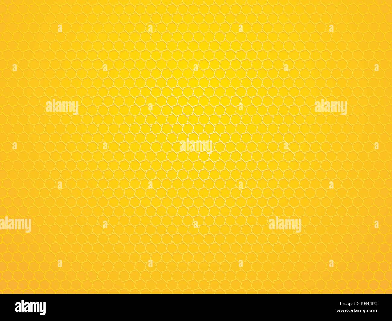 abstract yellow geometric hexagon background Stock Vector Image & Art ...