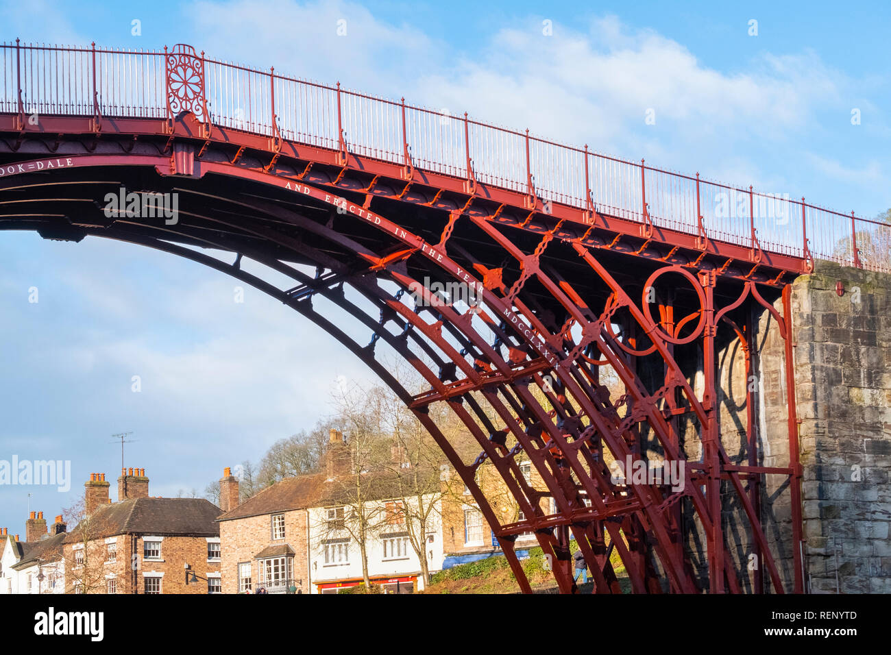 The iron bridge at ironbridge town hi-res stock photography and images ...