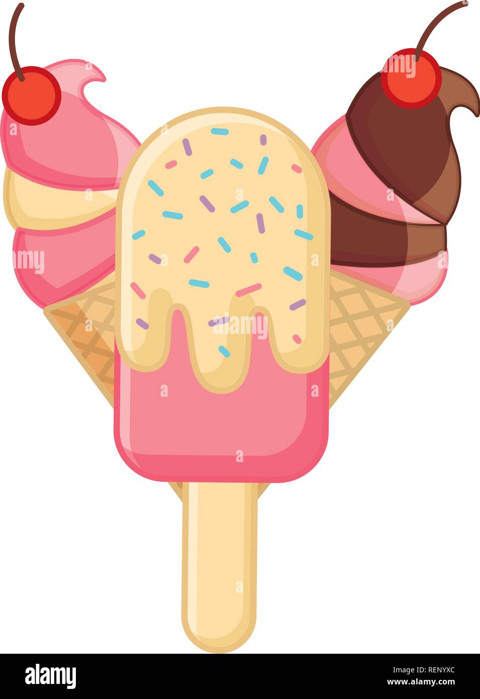 Clipart Ice Cream Bar