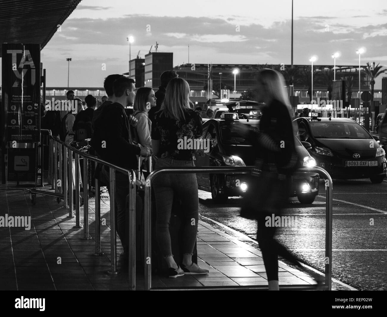 Queue Black and White Stock Photos & Images - Alamy