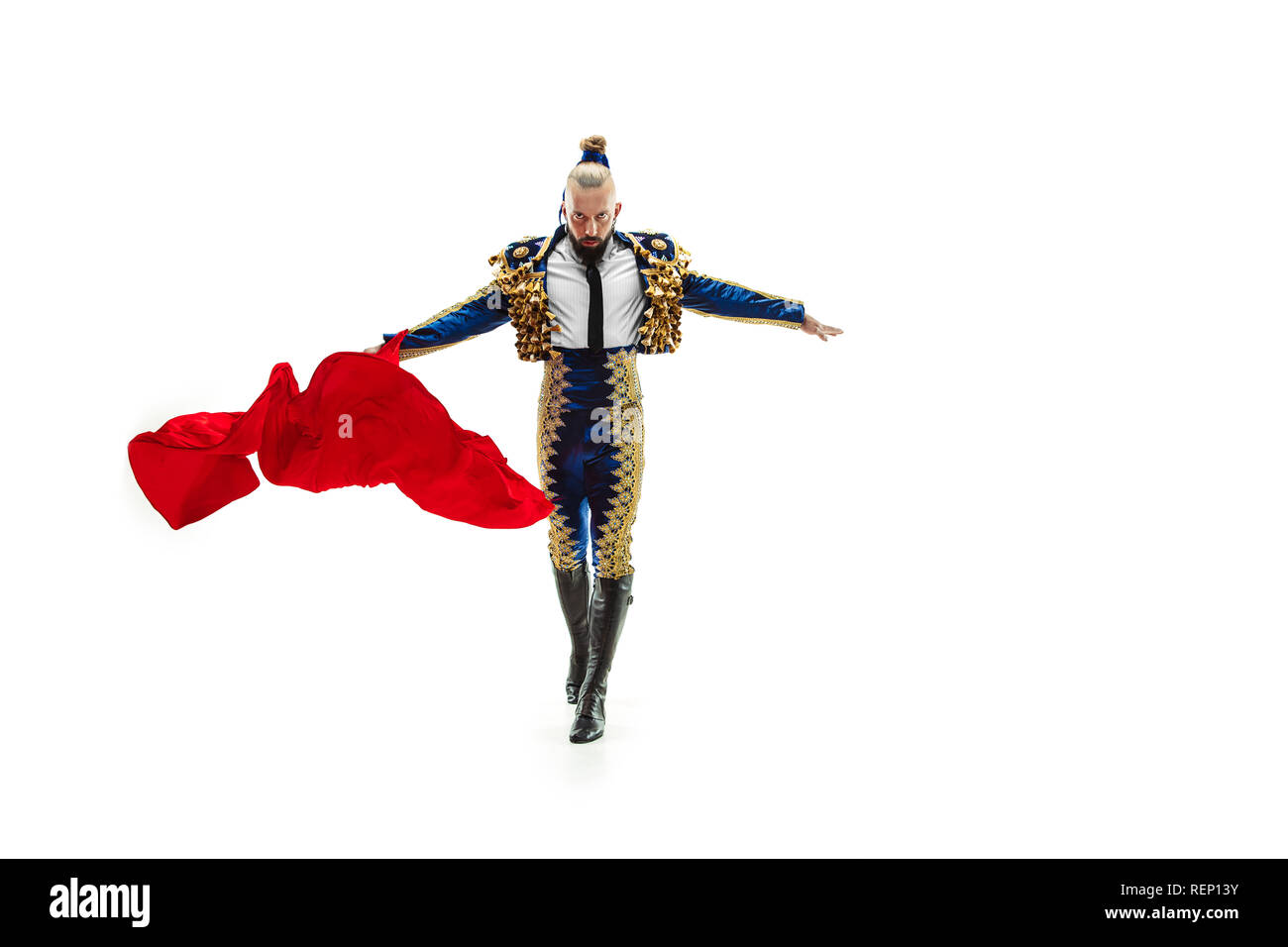 Bullfighter Blue Costume High Resolution Stock Photography and Images ...