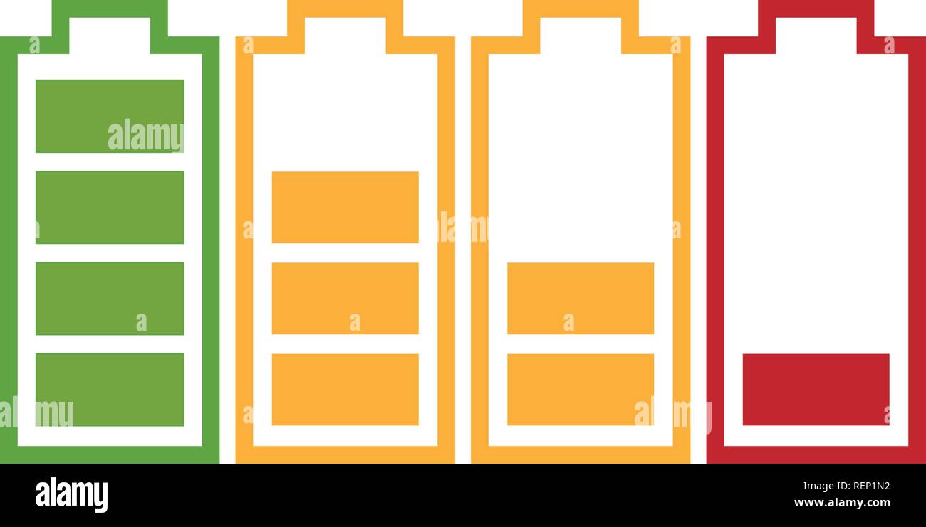 Medium battery Stock Vector Images - Alamy