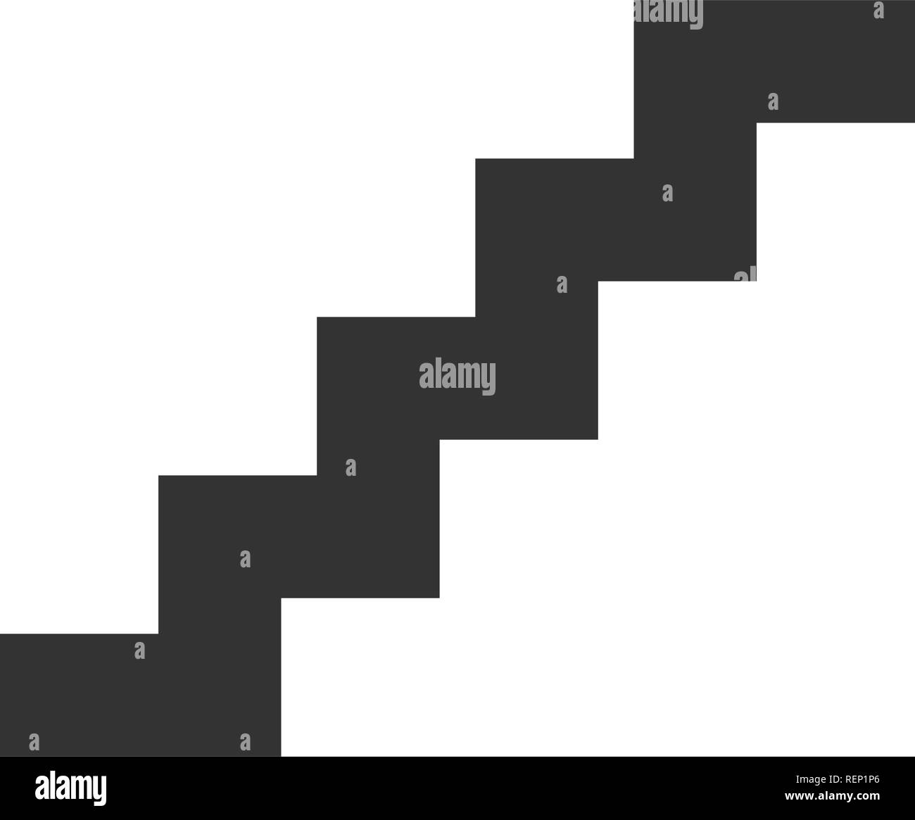 Staircase Side View Clipart