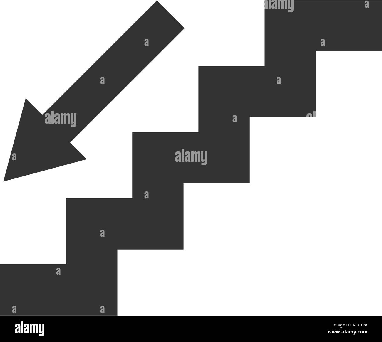 Stair Vector Vectors High Resolution Stock Photography and Images - Alamy