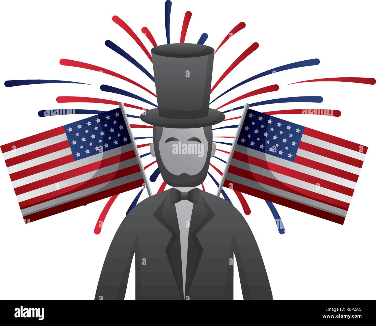 American presidents face Stock Vector Images - Alamy