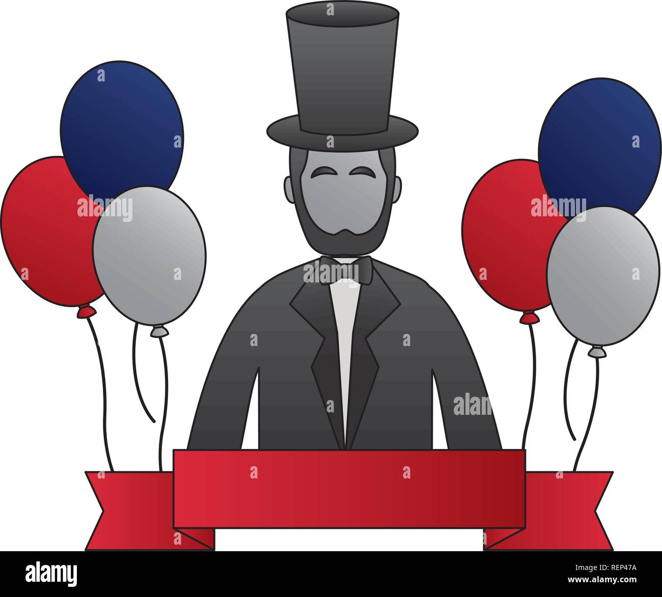 American presidents face Stock Vector Images - Alamy