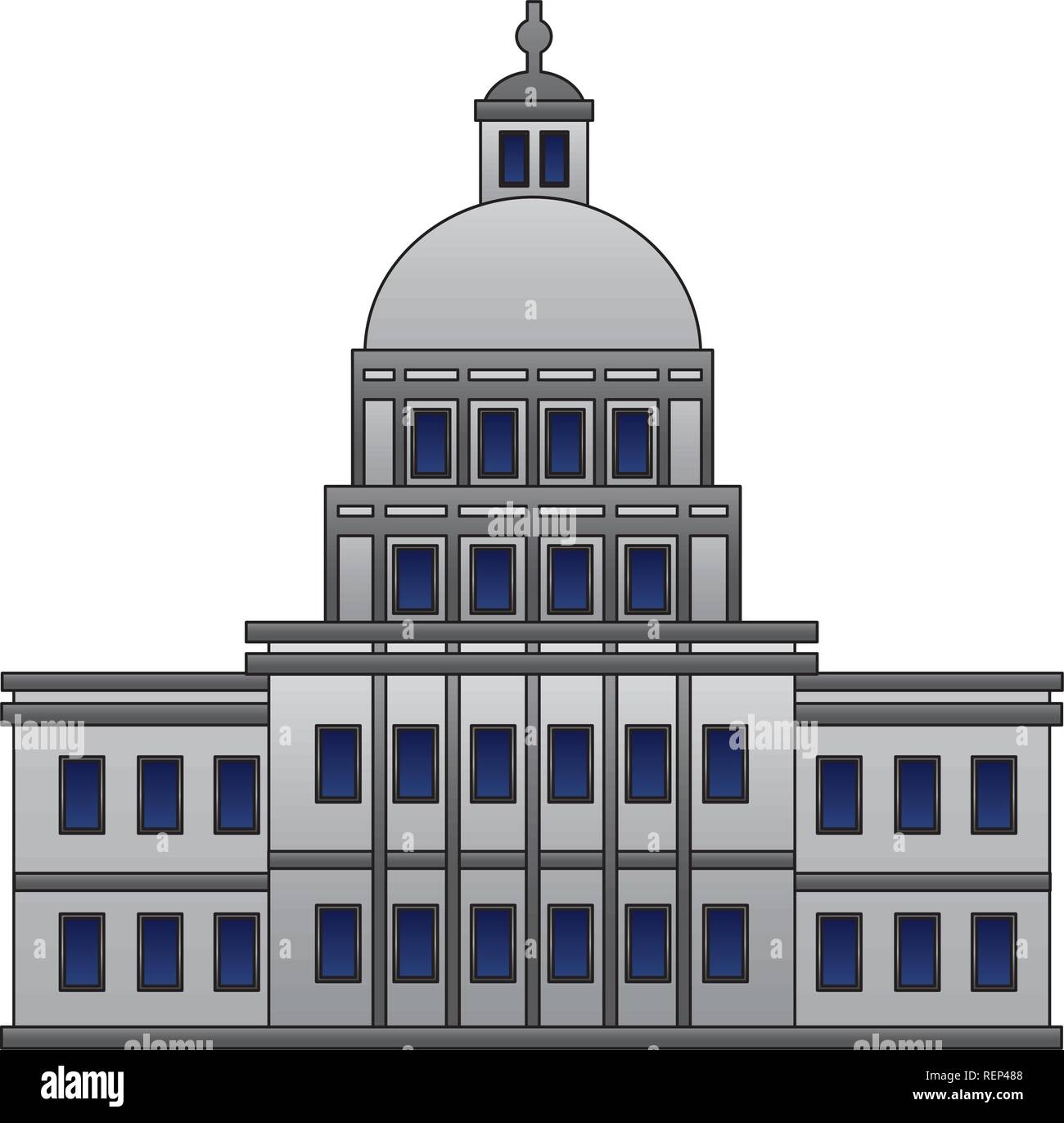 Presidents building Stock Vector Images - Alamy