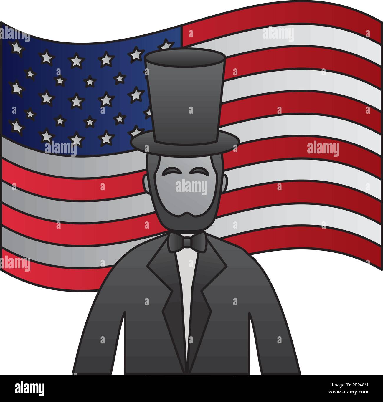 Presidents face Stock Vector Images - Alamy