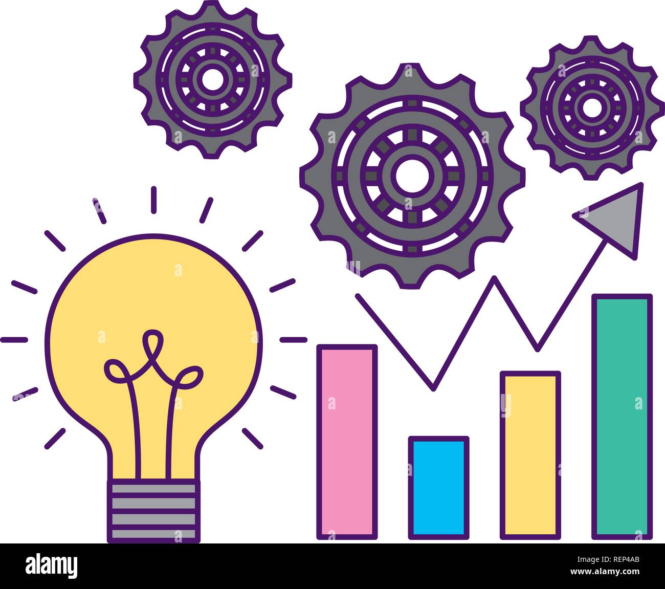 business startup success Stock Vector Image & Art - Alamy