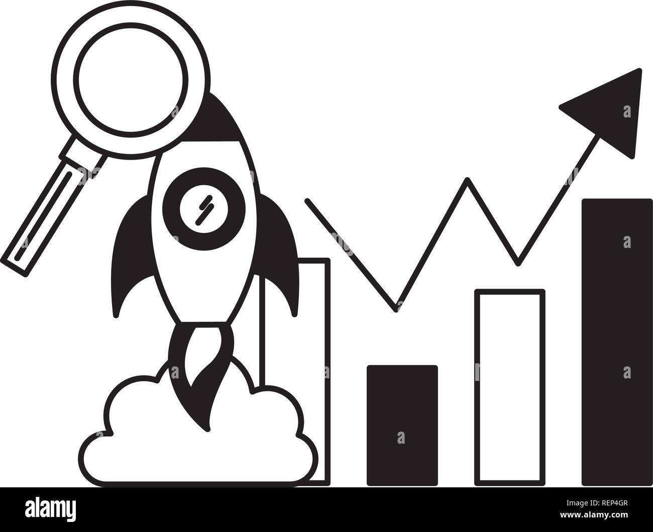 business startup success Stock Vector Image & Art - Alamy