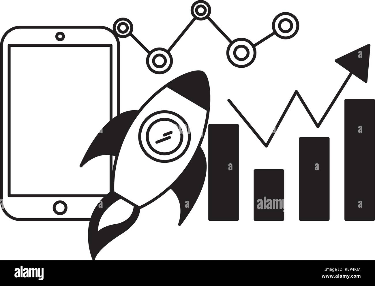 business startup success Stock Vector Image & Art - Alamy