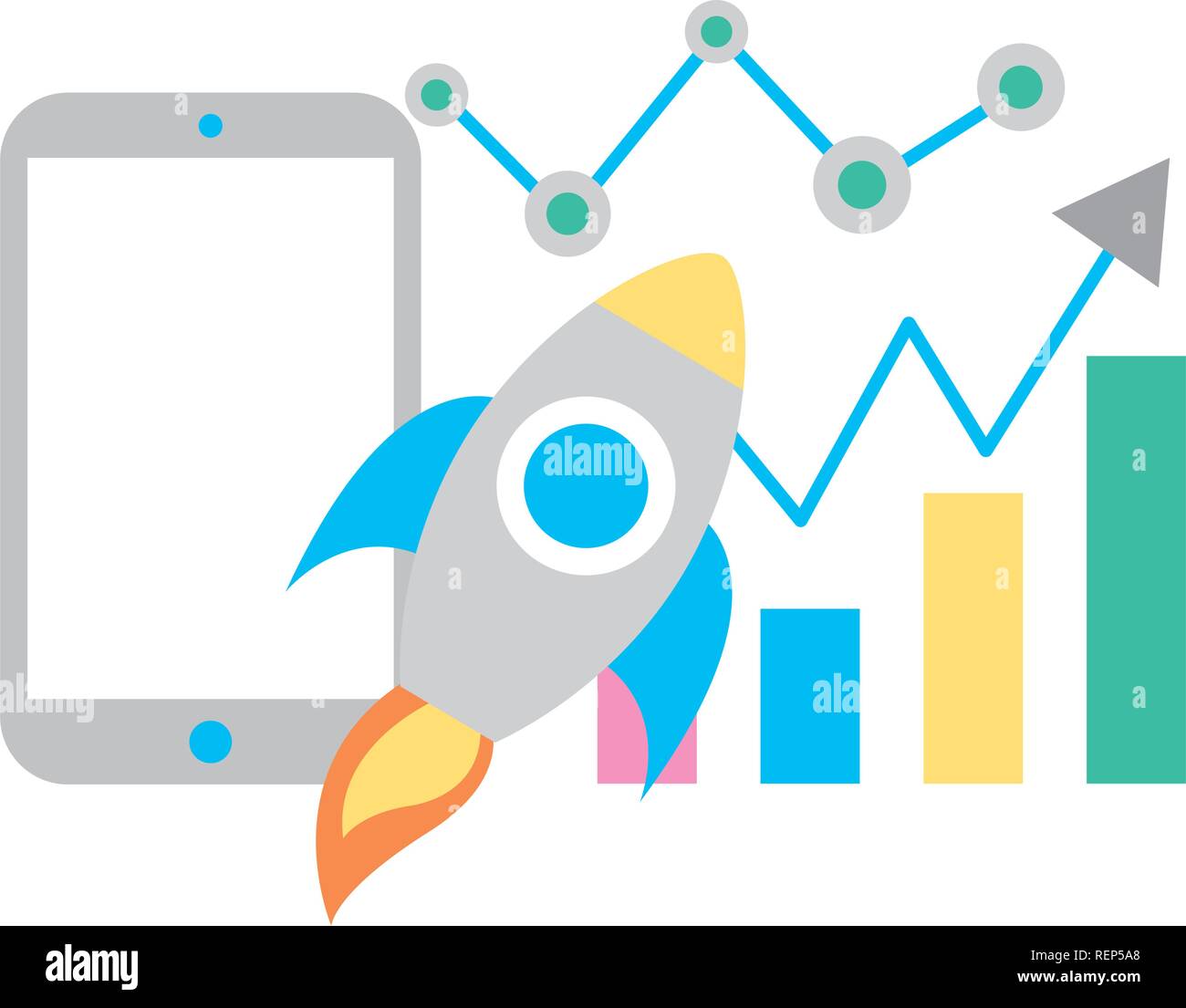 business startup success Stock Vector Image & Art - Alamy