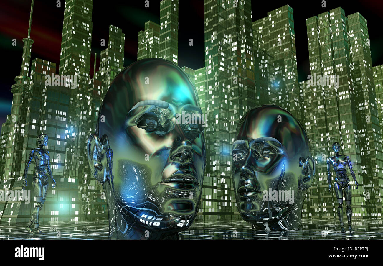 Evolving artificial intelligence hi-res stock photography and images ...