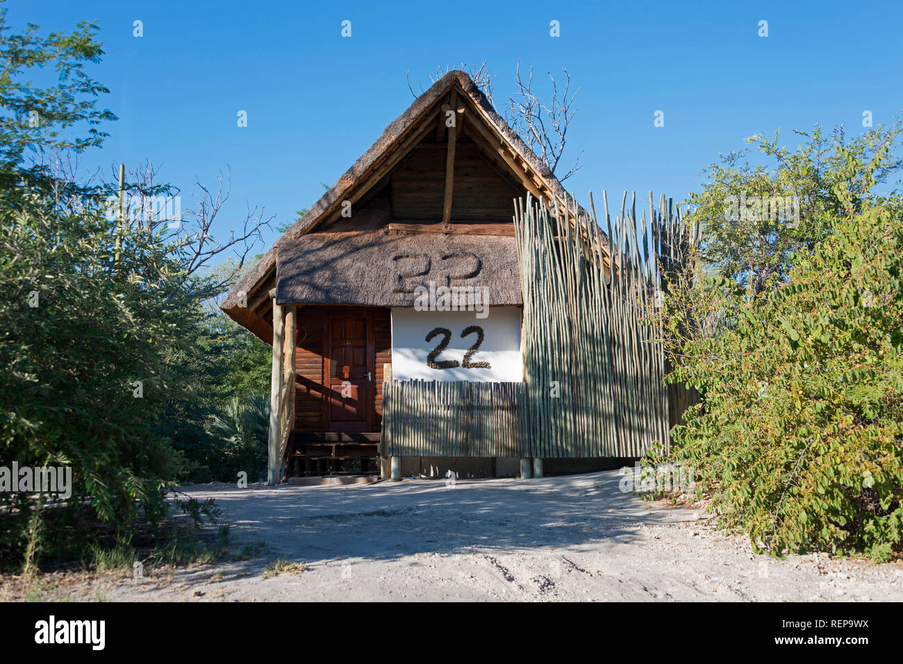 Nata Lodge, Nata, Botswana Stock Photo - Alamy