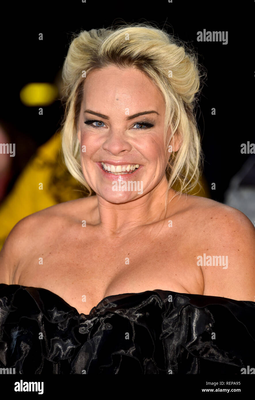 Tamara Wall attending the National Television Awards 2019 held at the ...