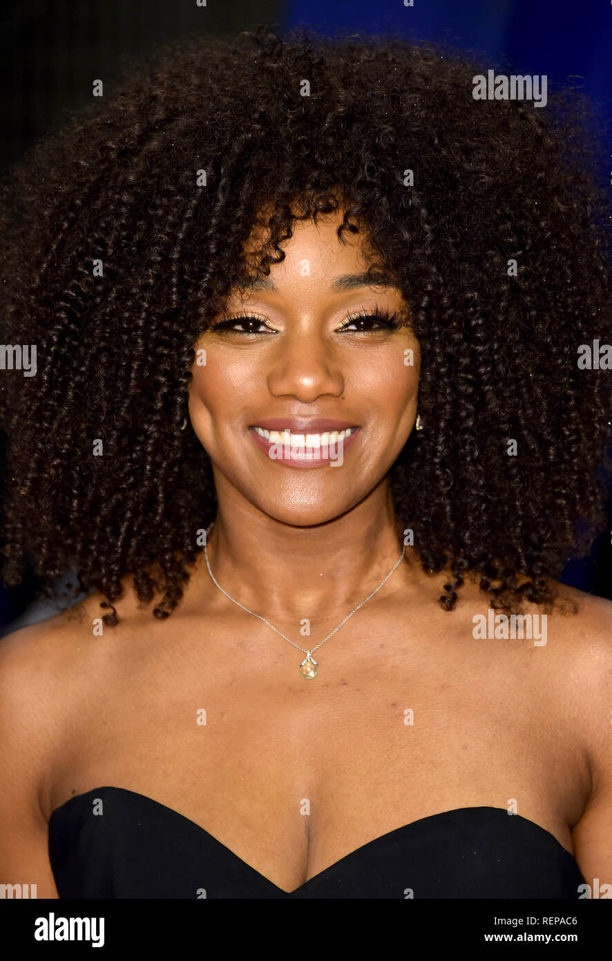Rachel Adedeji attending the National Television Awards 2019 held at ...