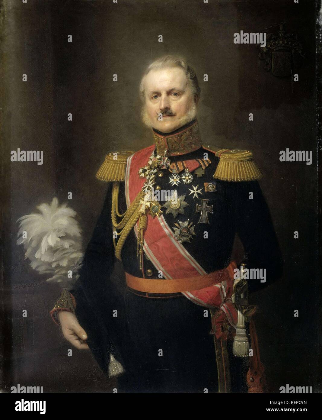 Antonie frederick jan floris jacob baron van omphal hi-res stock ...