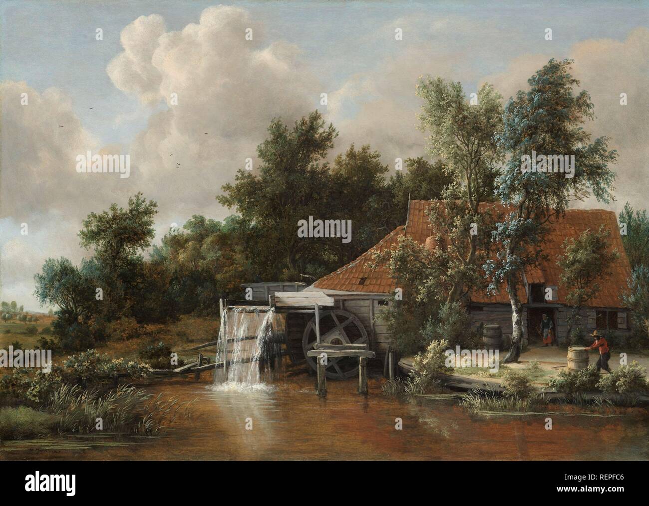 17th century watermill hi-res stock photography and images - Alamy