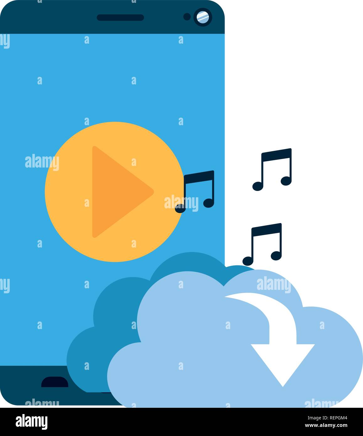 Downloading screen in progress Stock Vector Images - Alamy
